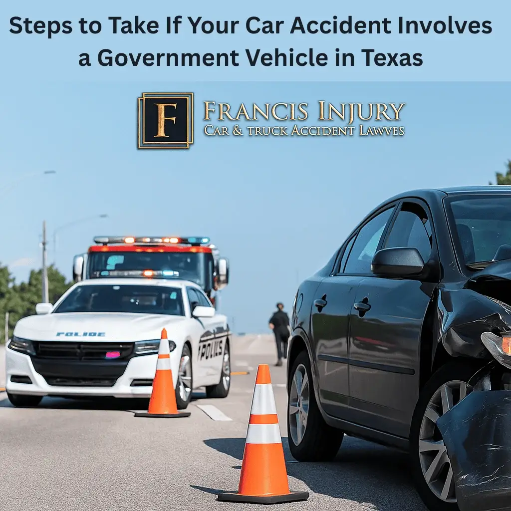 Car Accident Involving a Government Vehicle